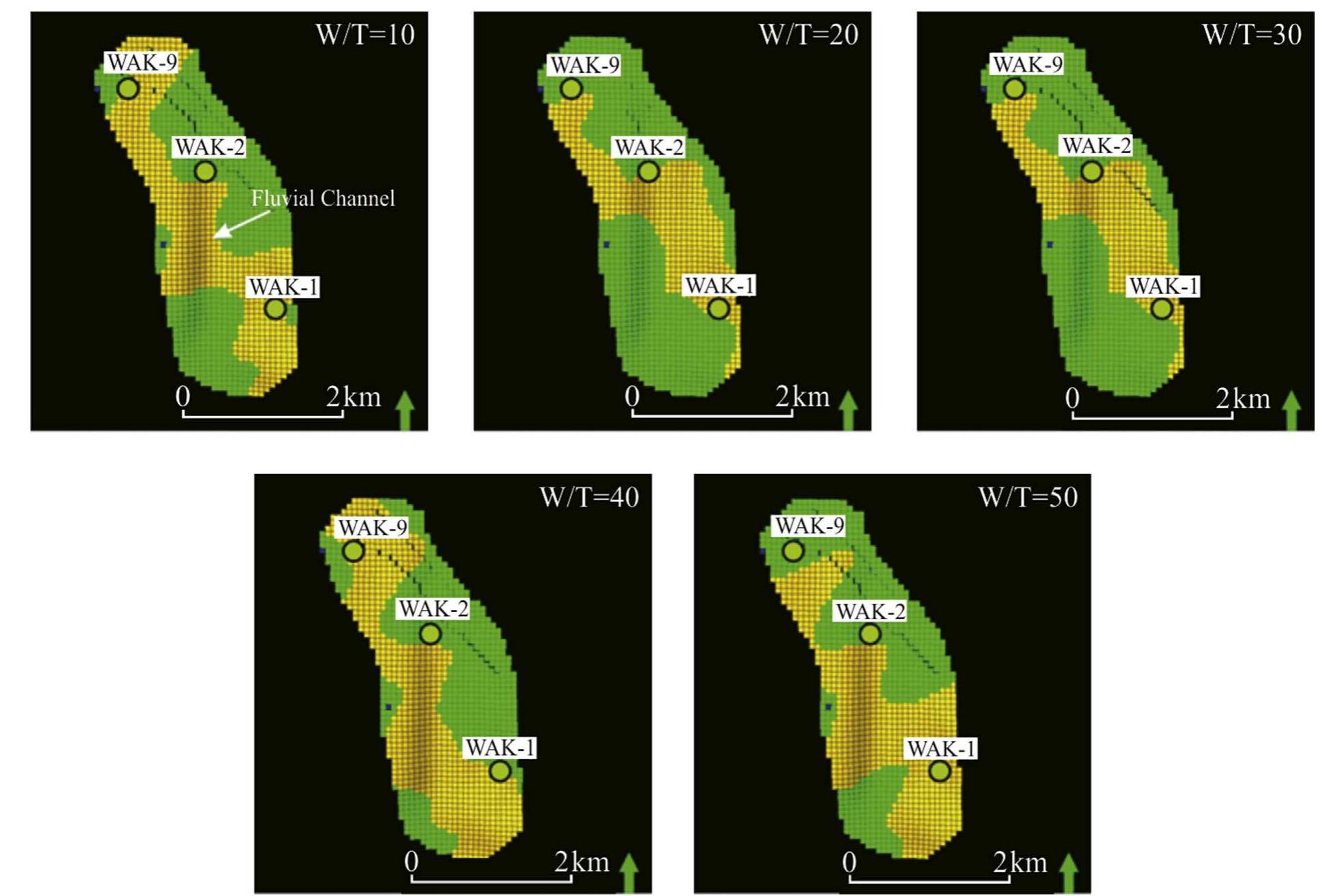 Facies models of the abu madi fluvial-dominated unit (zone