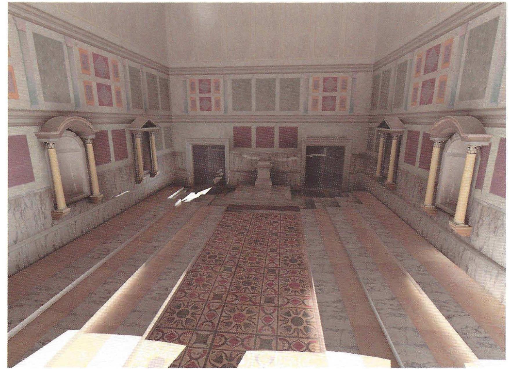Roman Senate Building Interior