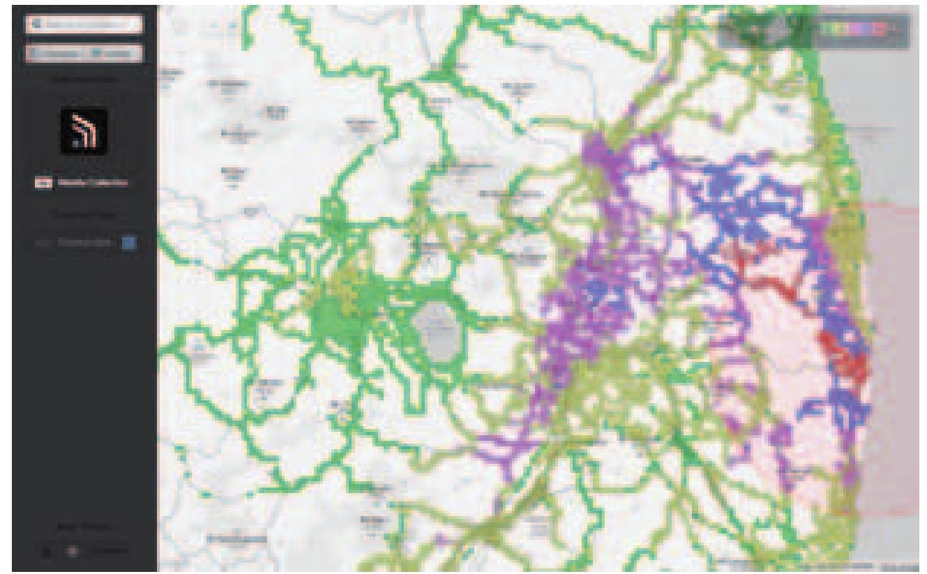The safecast maps depict over 3.000,000 radiation data