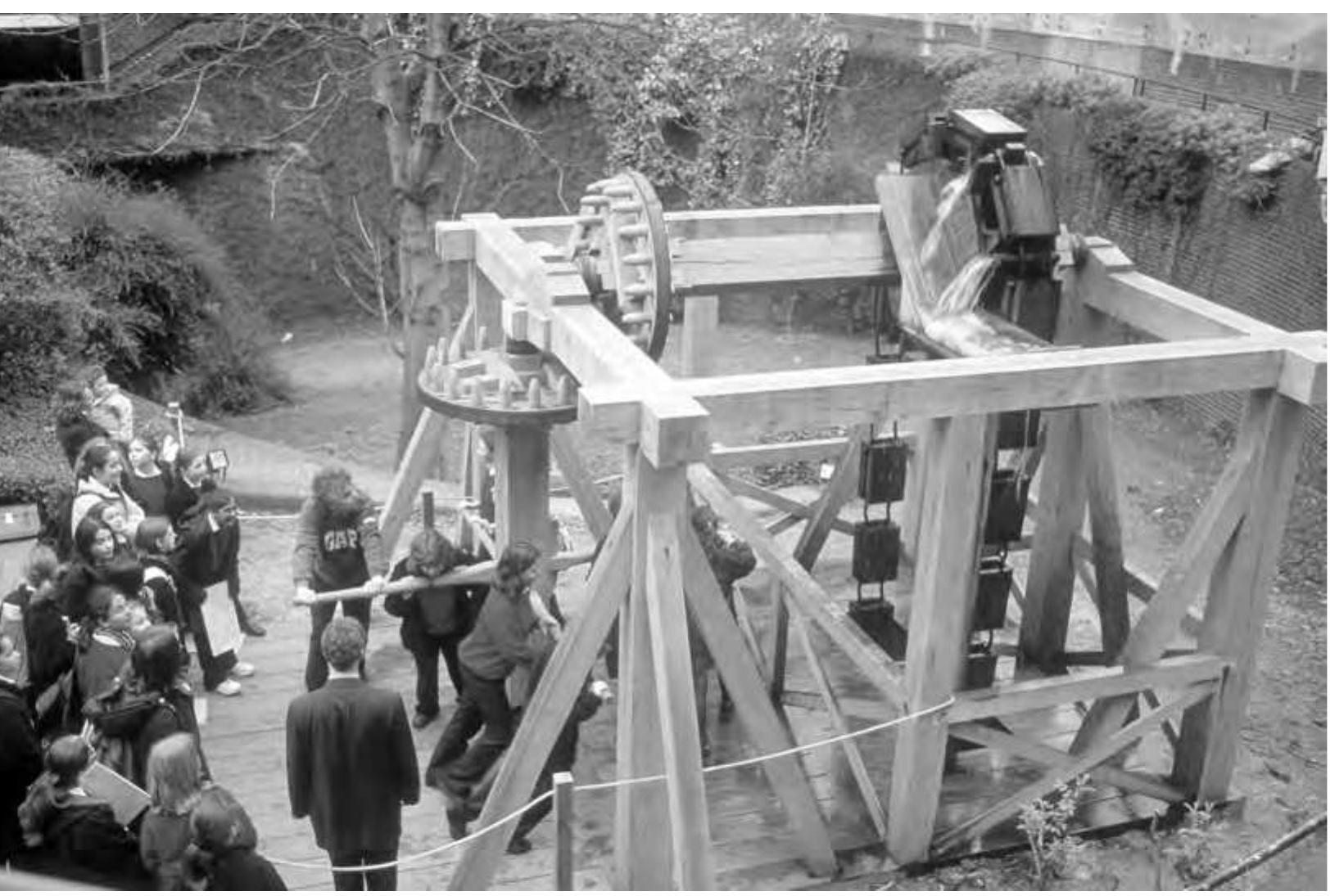 The finished full-size reconstruction of the second-century