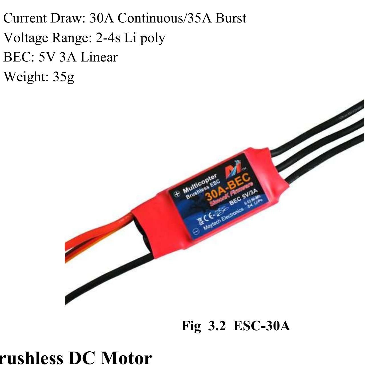 Specifications brushless dc electric motor (bldc motors, bl