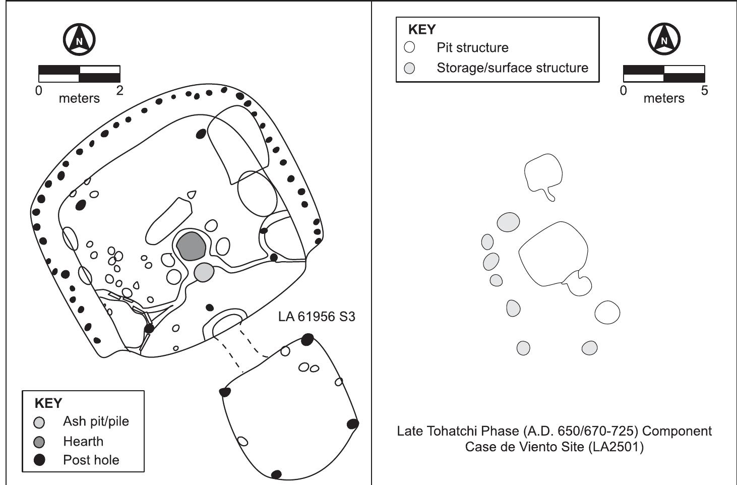 Figure 4 - Early Pueblo Pit Structure Architectural Practice
