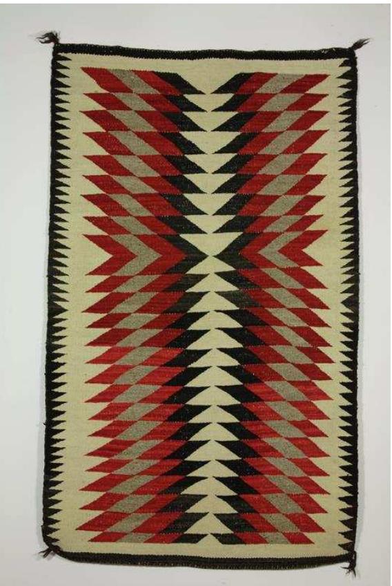 Navajo_germant, eye dazzler rug , chemical heritage