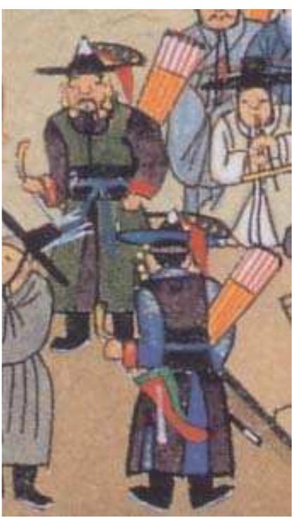 Figure 12 - Androgyny of Sword Dance Costumes in the Joseon