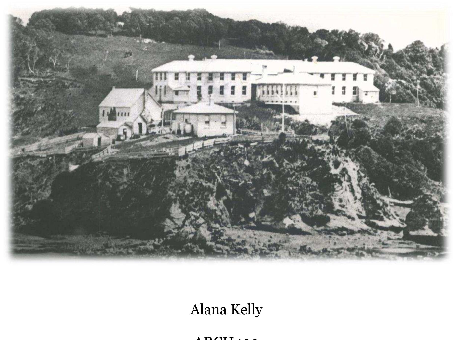 Figure 1 - Quarantine Island/Kamau Taurua: Its Place in the