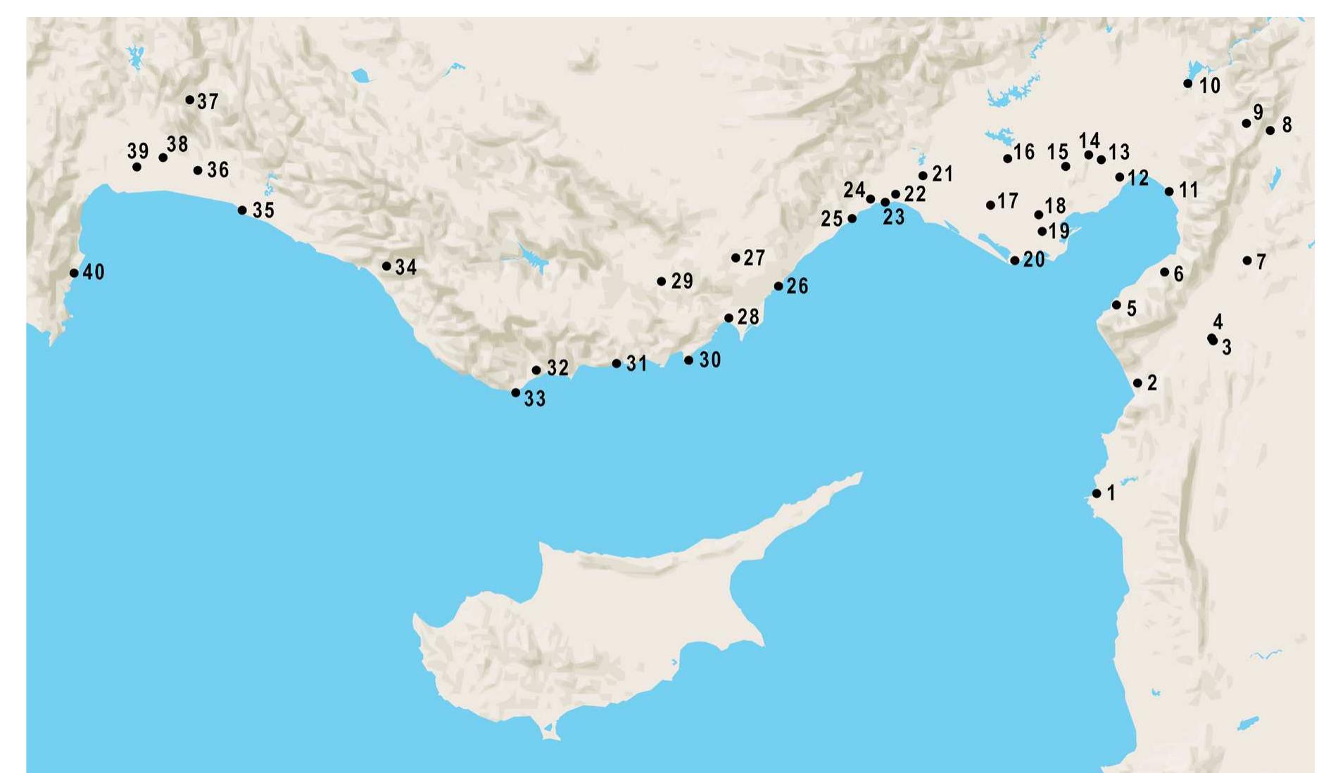 Figure 4 - from K. Kopanias, Cilicia and Pamphylia during