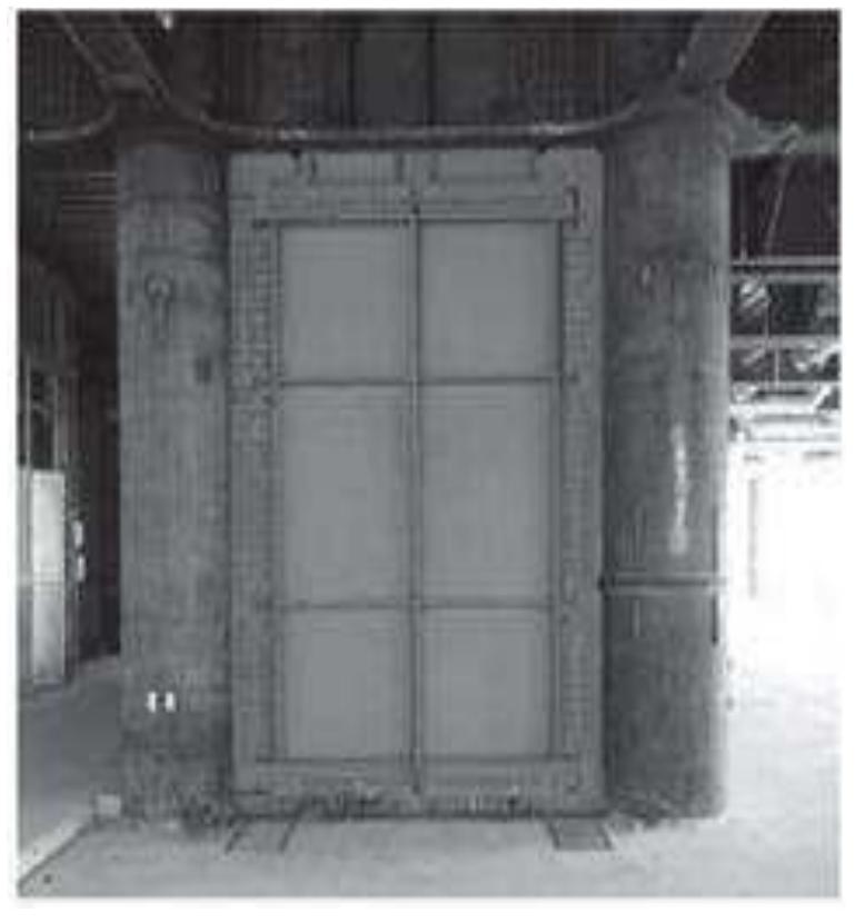 Figure 4 - Steel Plate Shear Wall -A Lateral Load Resisting