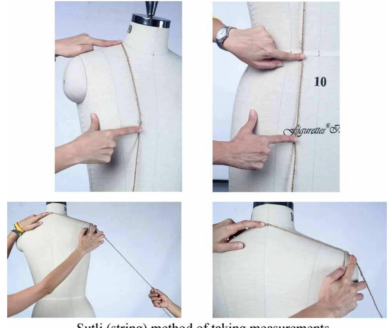 This paper aims to study the pattern making and garment