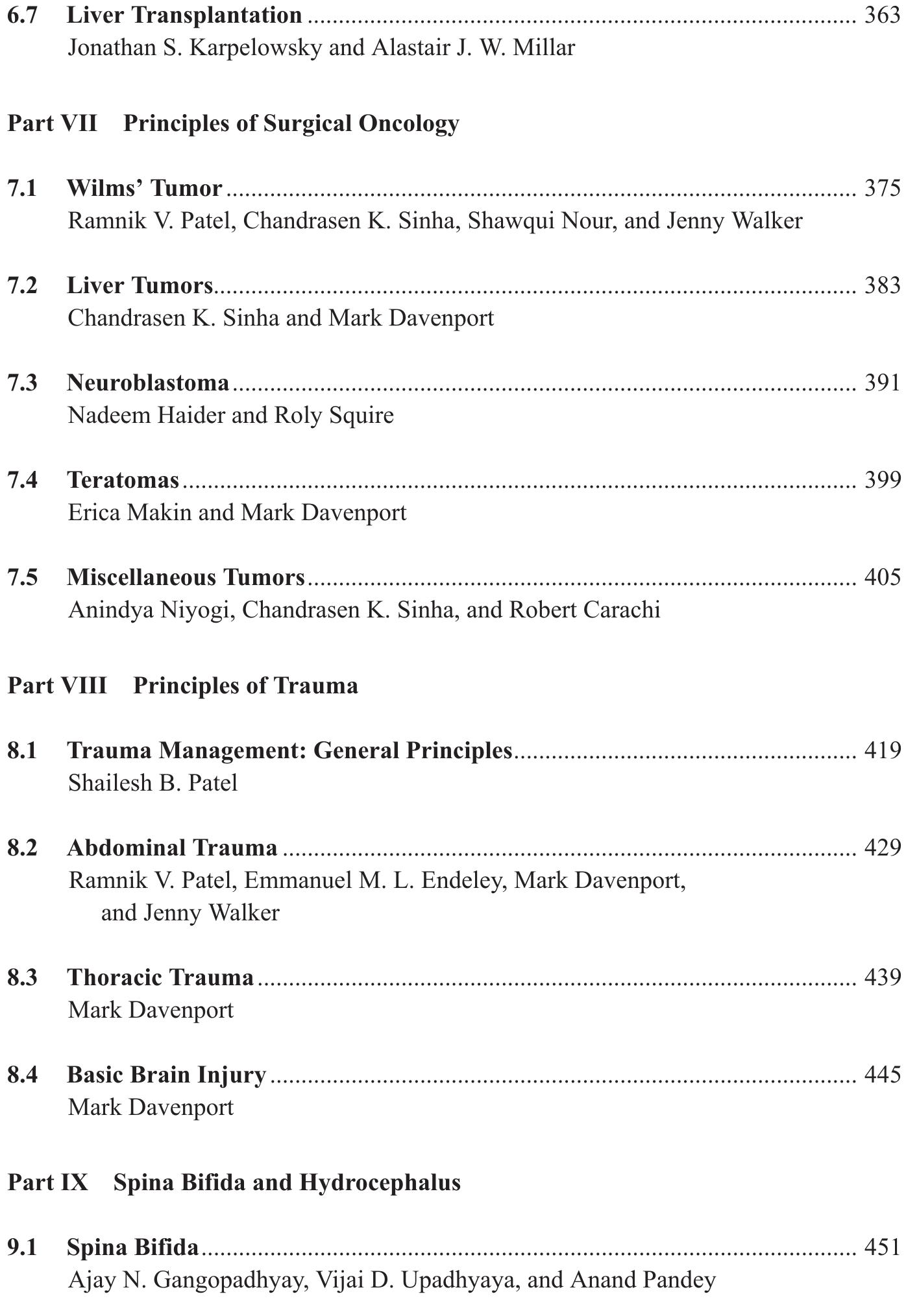 (PDF) Handbook of pediatric surgery