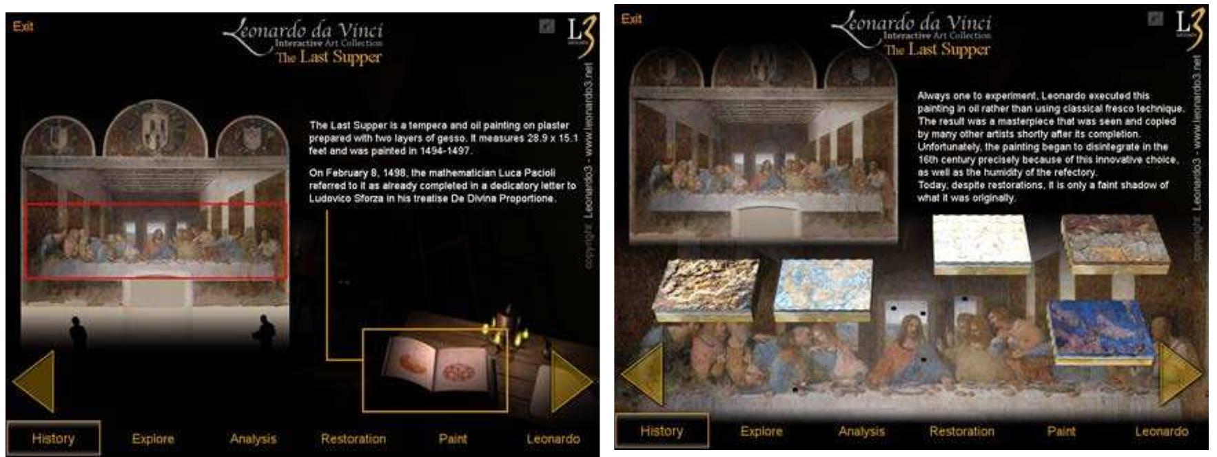 According to the history of the last supper, what we see