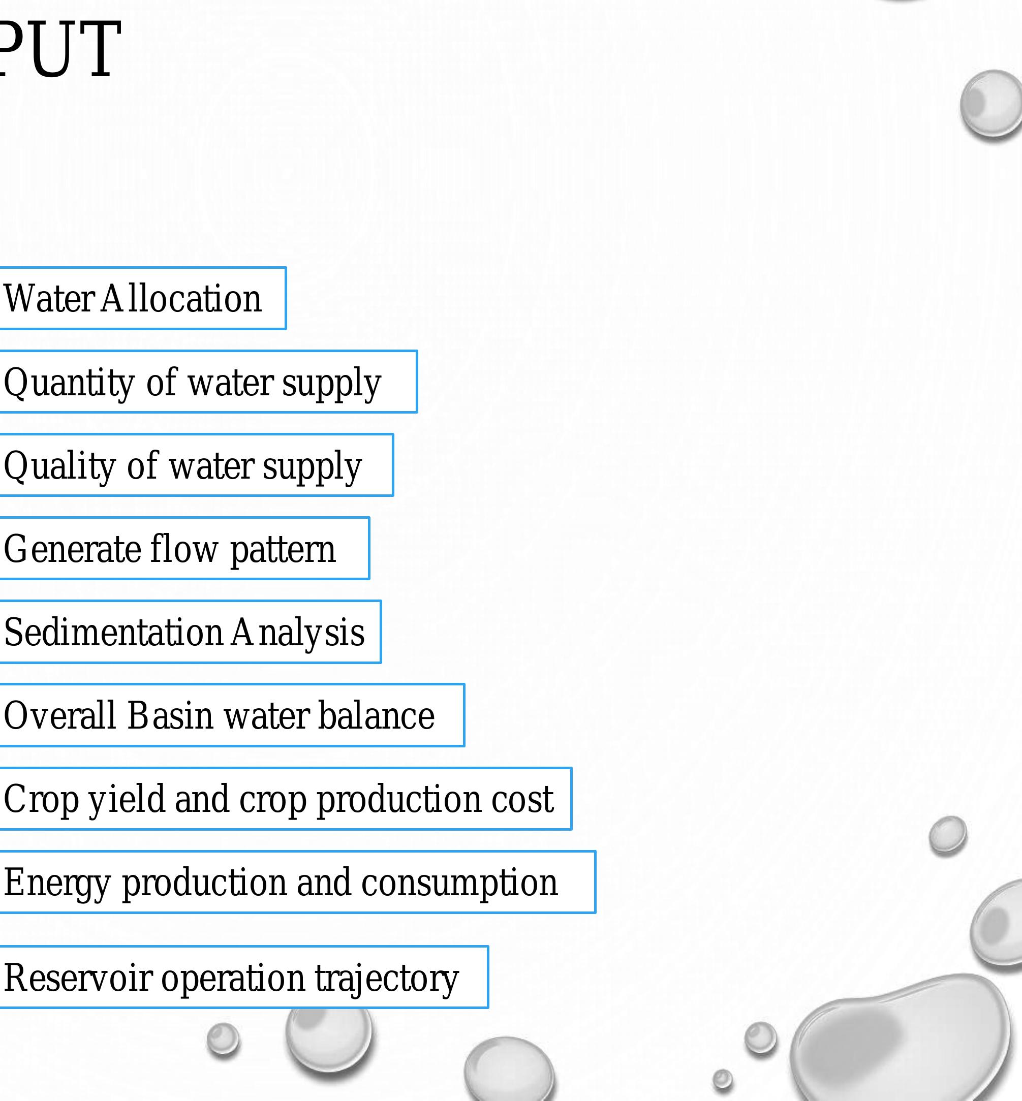 Figure 5 - River Basin Simulation Model (RIBASIM)
