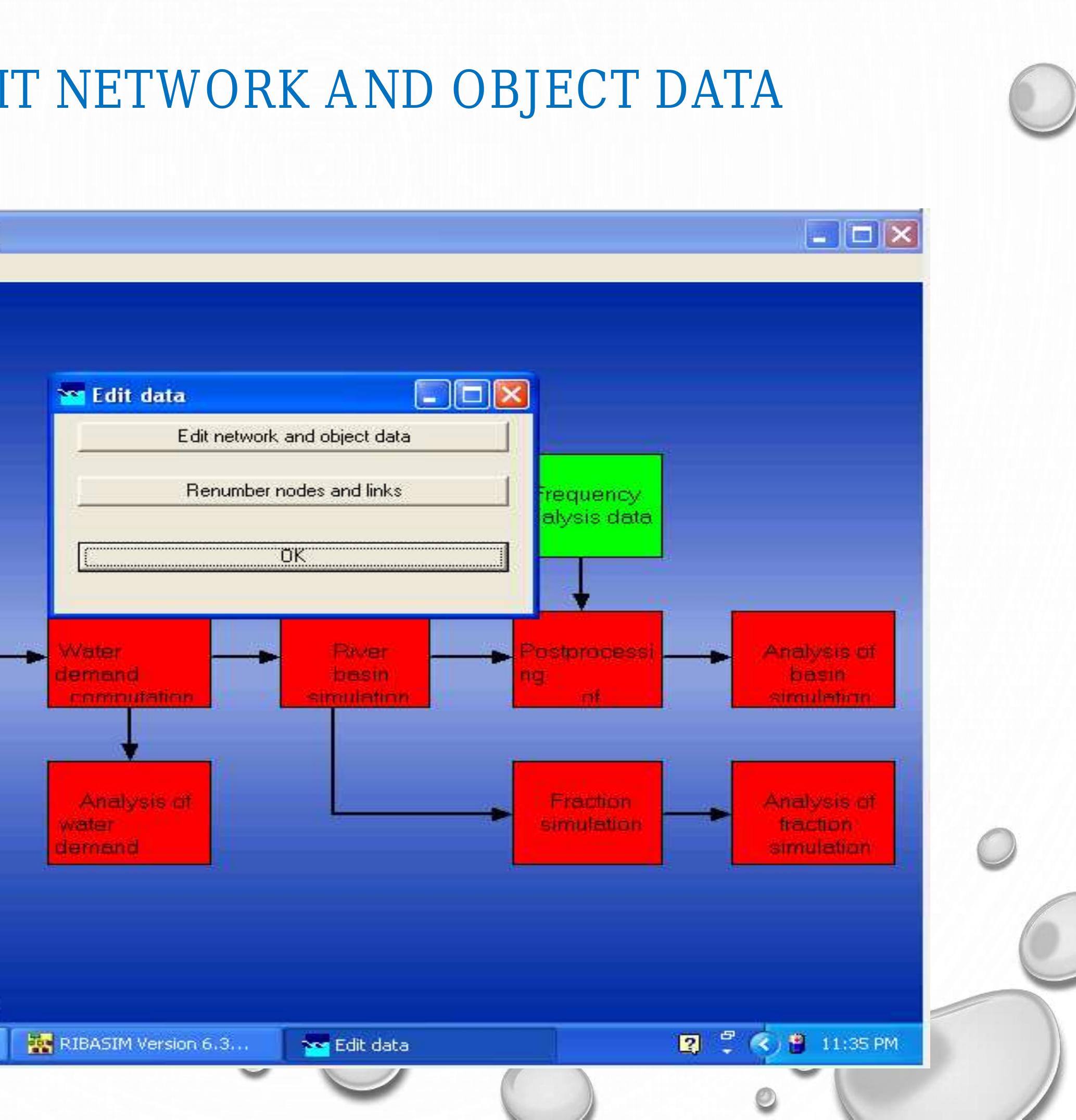 Figure 43 - River Basin Simulation Model (RIBASIM)