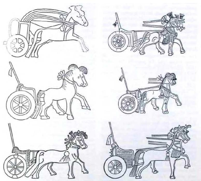 Photo 8. types of urartian war chariots from the depictions