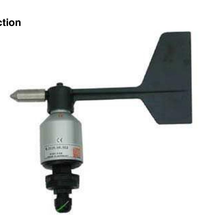 13. vanes to measure wind direction (courtesy of thales