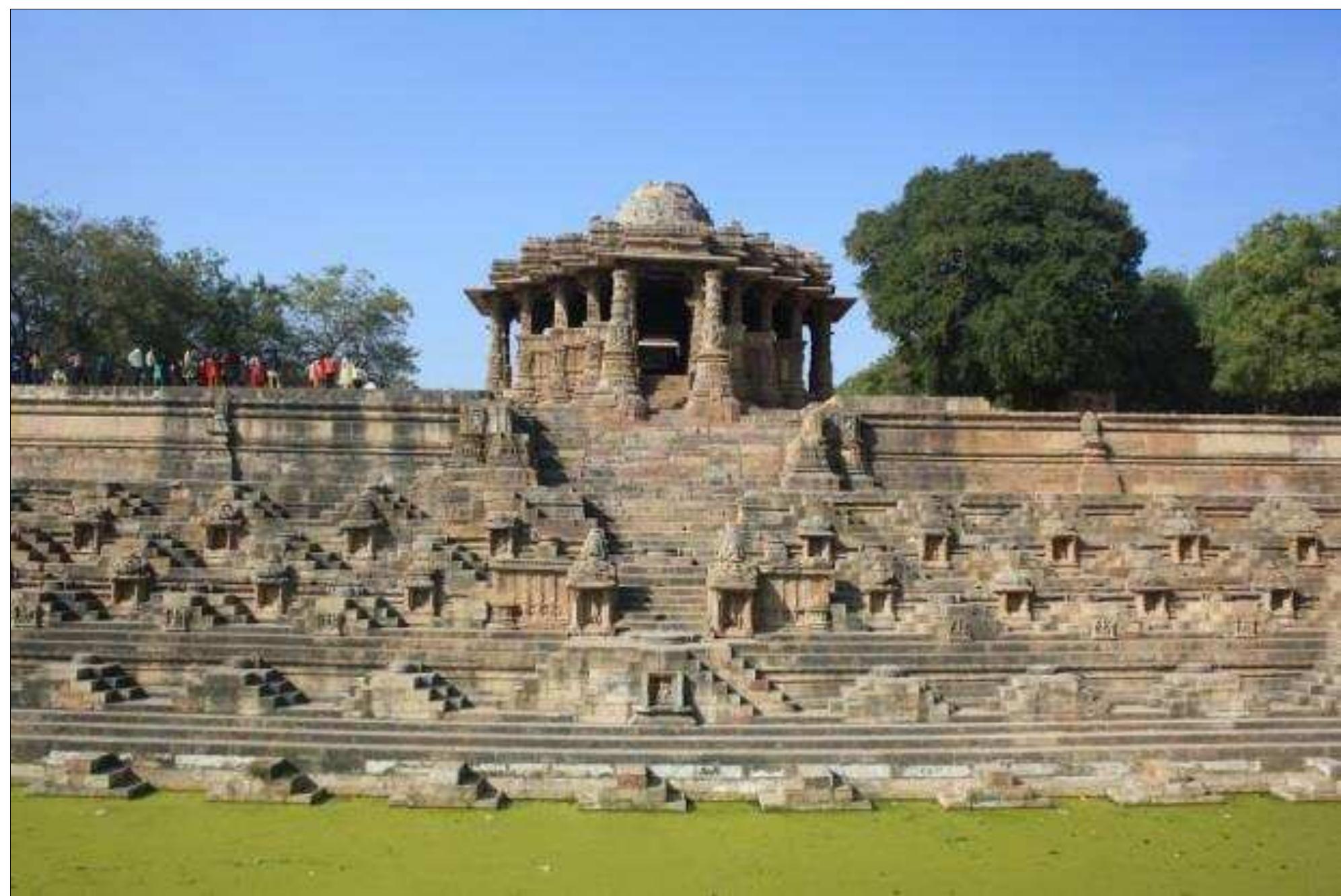 The sun temple at modhera in gujarat(photograph: srikumar