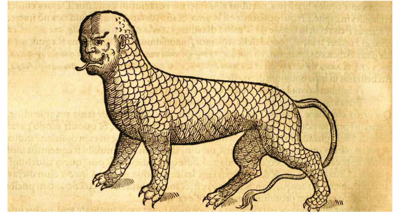 “ig. 1. — leo marinus, sea lion. conrad gessner (1558: 558).