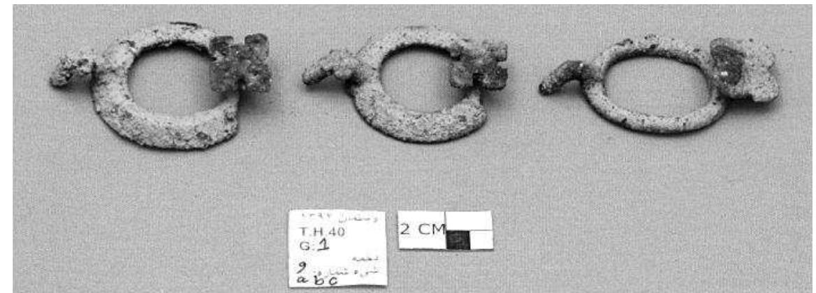 Parthian buckles excavated at vestemin (photo: karamian,