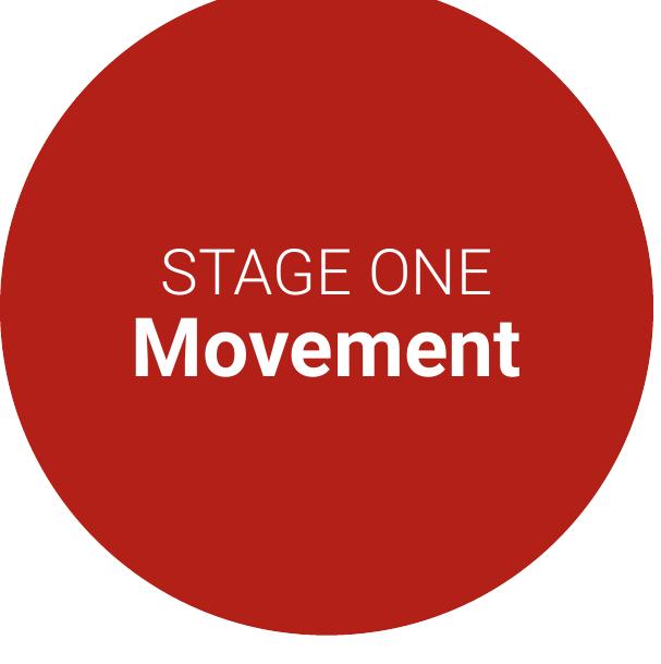Movement is broken down into two sub-categories; movement