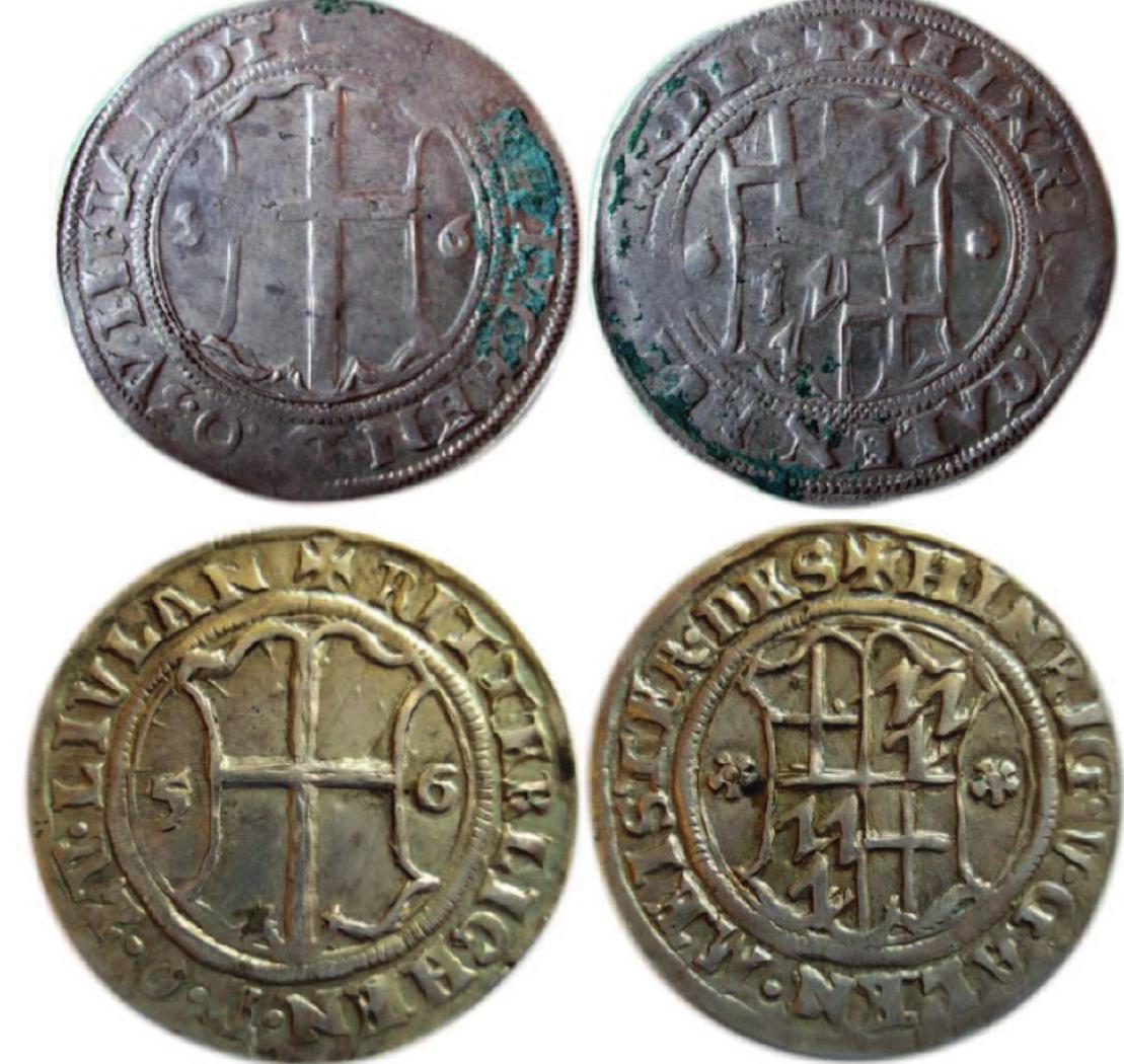 Figure 16 - Contemporary Counterfeit Coins of the Crusader