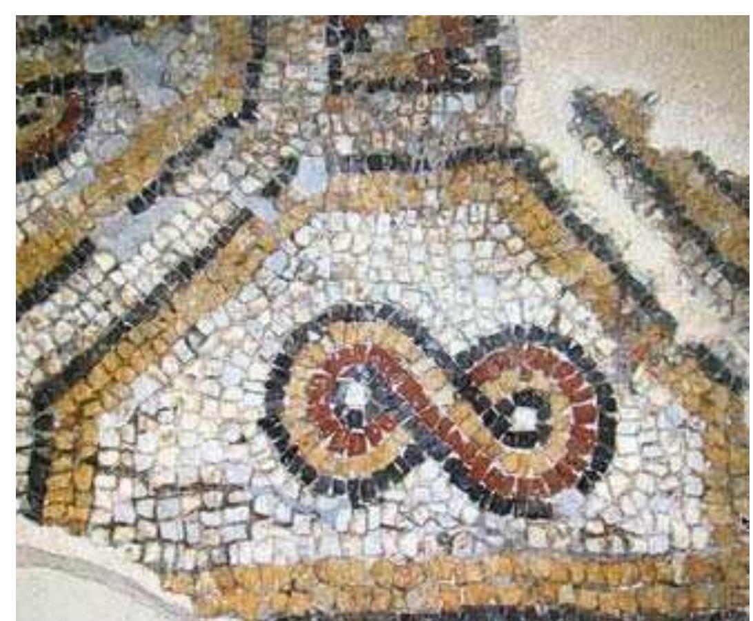 Infinity symbol or figure “8”, fourth century ce, roman