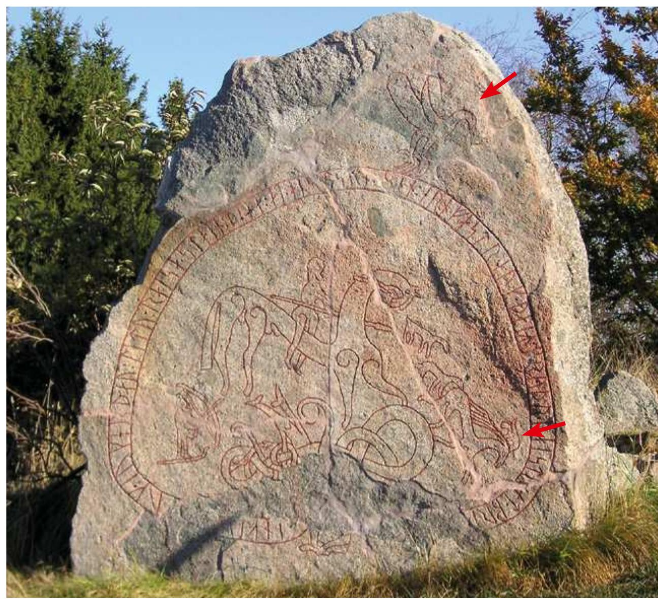 Figure 24 - An overview of falconry in Northern Germanic and