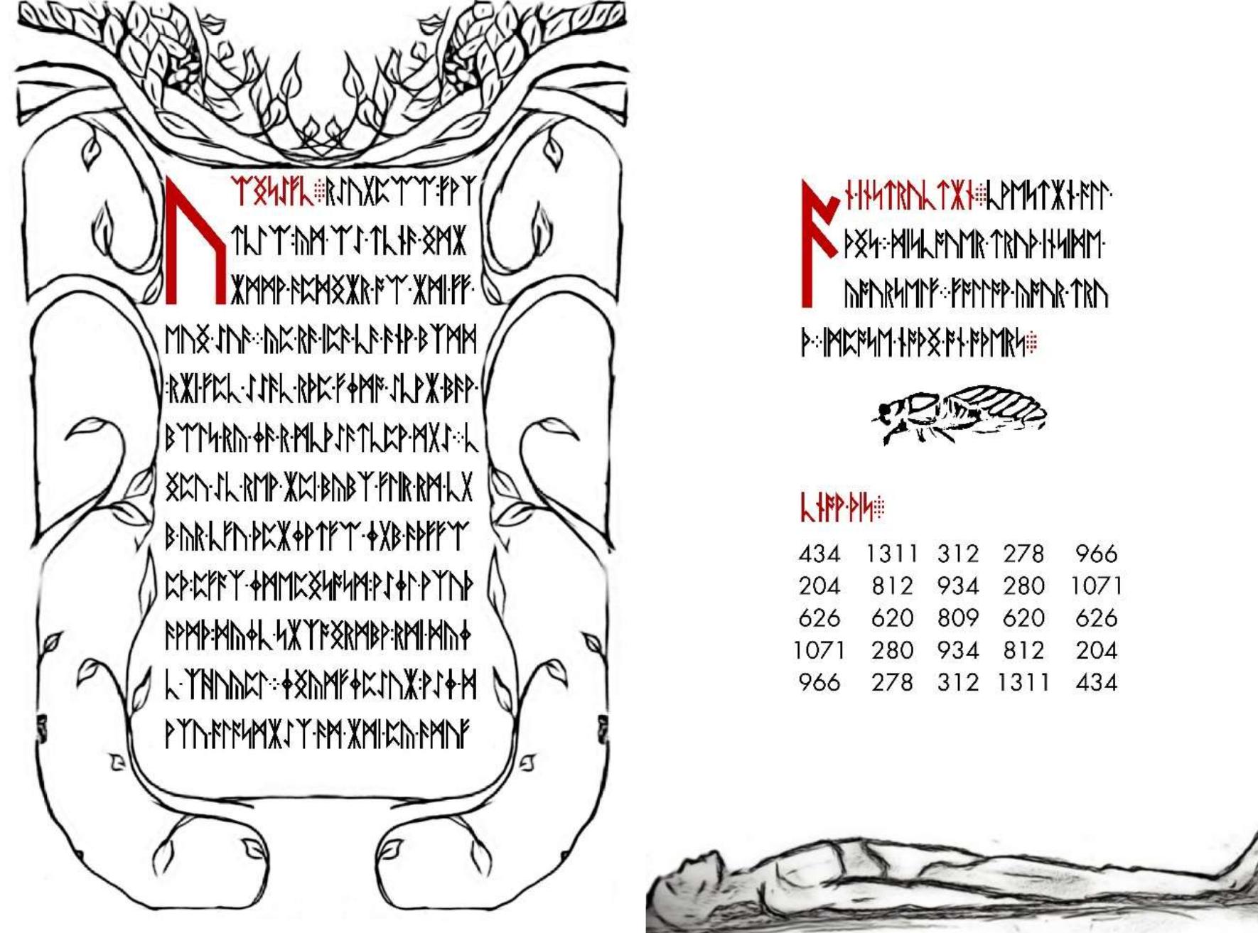 A long series of additional clues led to an image of