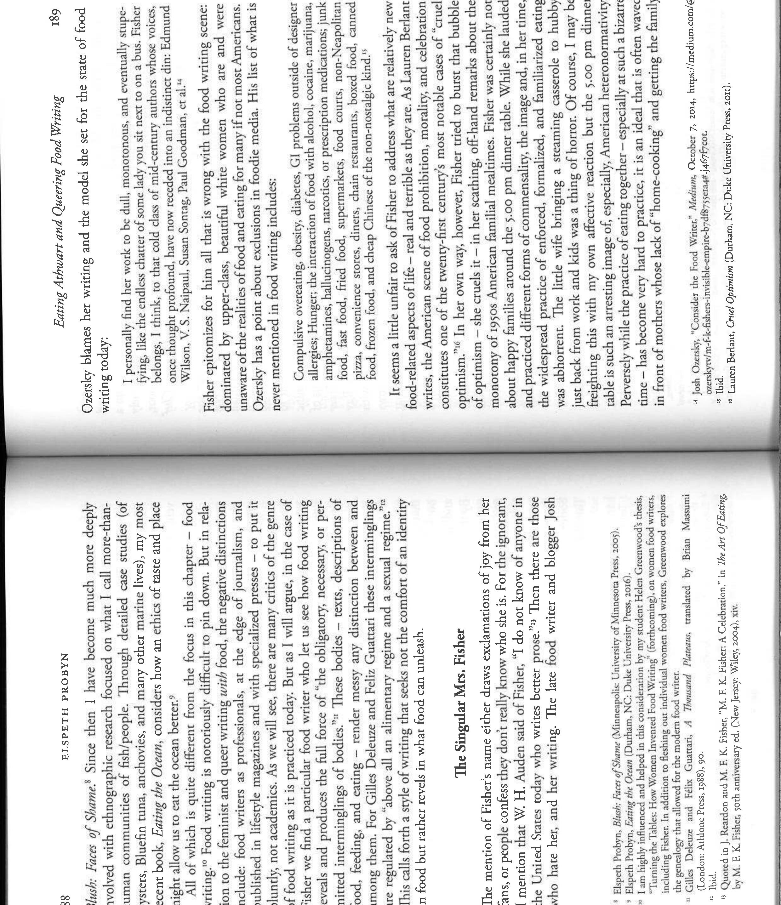 Elspeth Probyn | The University of Sydney - Academia.edu