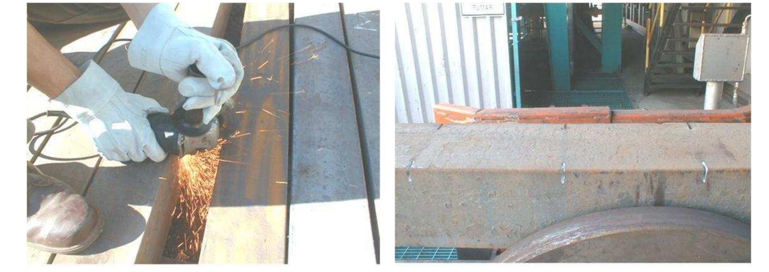 Figure 11 - Billet defects: transverse cracking formation,