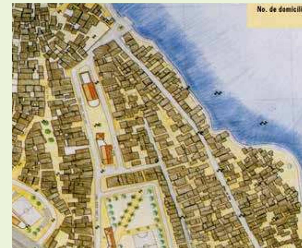 Favela parque royal urban layout plan after slum upgrading,