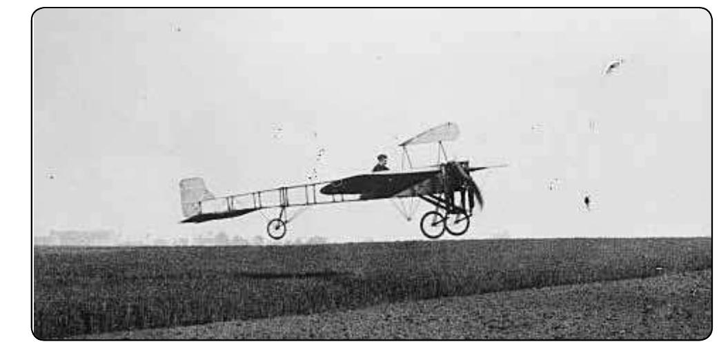 -5. the world’s first mono-wing by louis bleriot. still