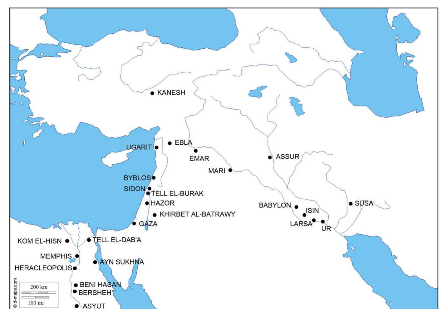 Figure 3 - from "Trade and power in ancient Egypt: Middle