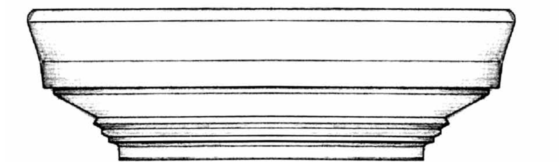 22. reconstruction of a doric capital from the temple mount