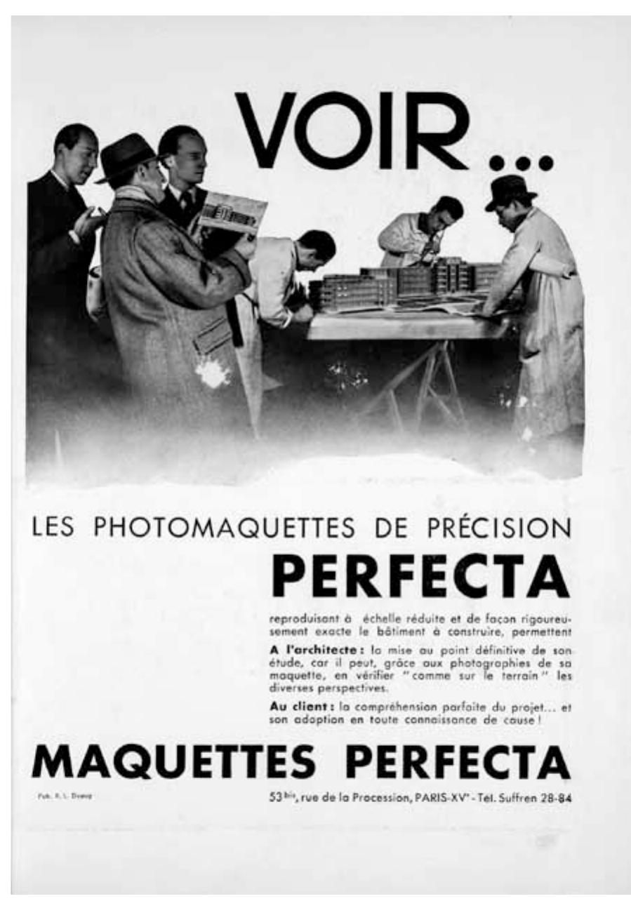 11.9 advertisement for the model-making firm perfecta. full
