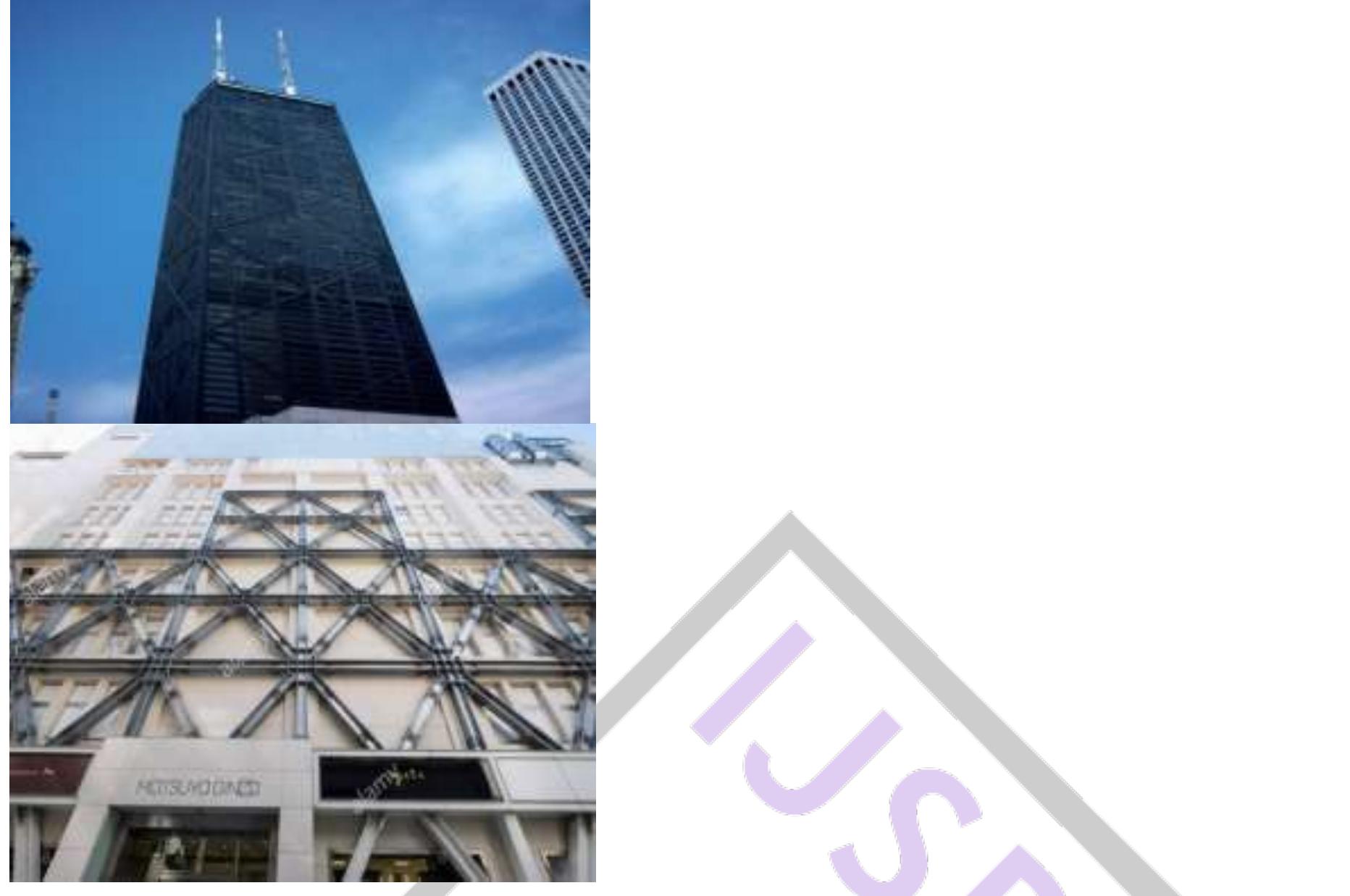 Structural steel bracing to strengthen building against