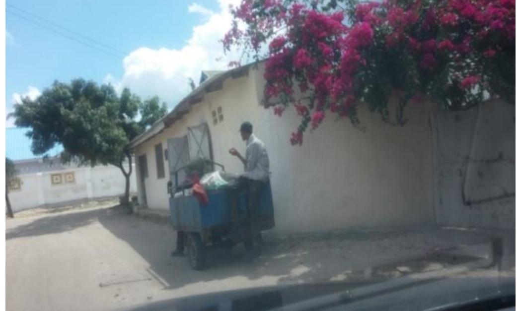 3: informal solid waste collectors using three wheel motor 3: informal solid waste collectors using three wheel motor