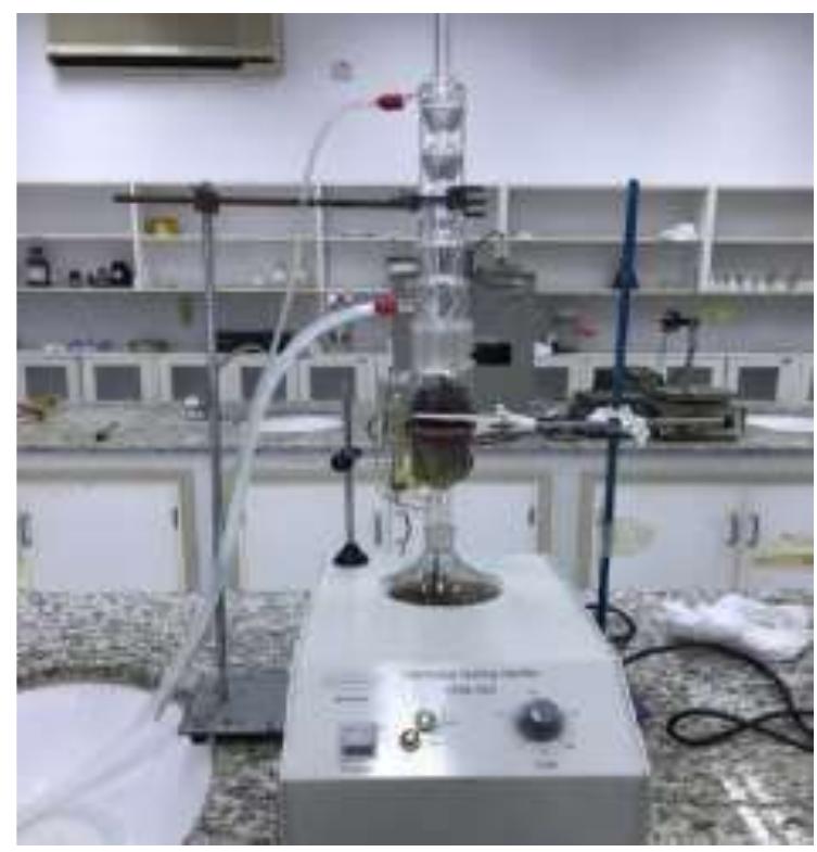 Soxhlet apparatus (cce project lab)