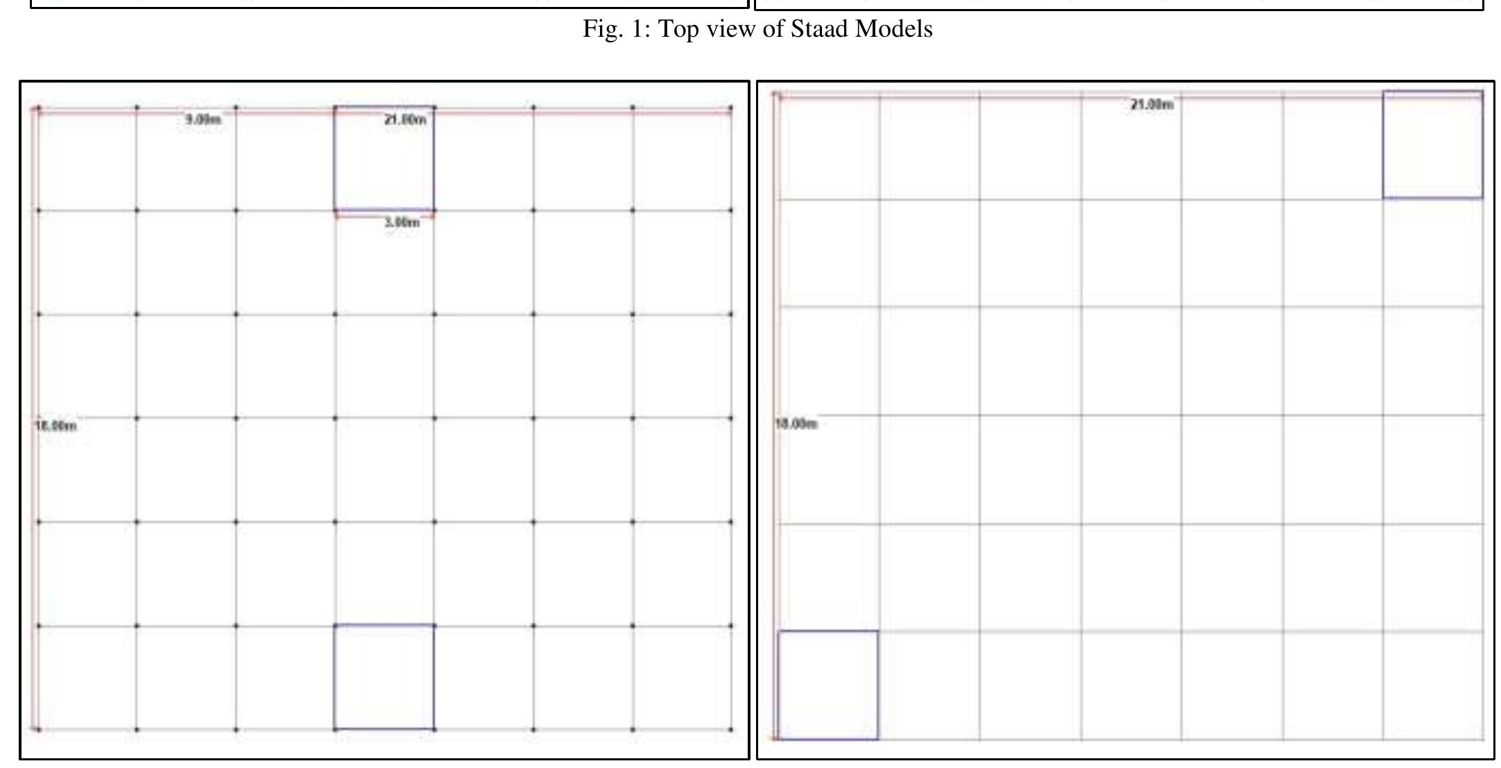 Nomenclature: sf= simple frame swc 1= shear wall