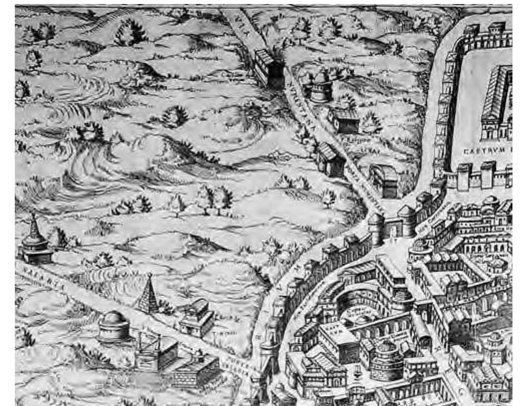 6. mario cartaro, (active 1560-1620), map of ancient rome