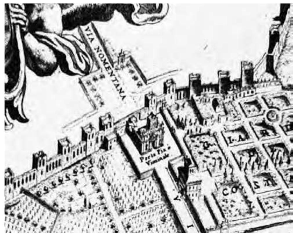 12. giovanni battista falda (1643-78), large bird's-eye map