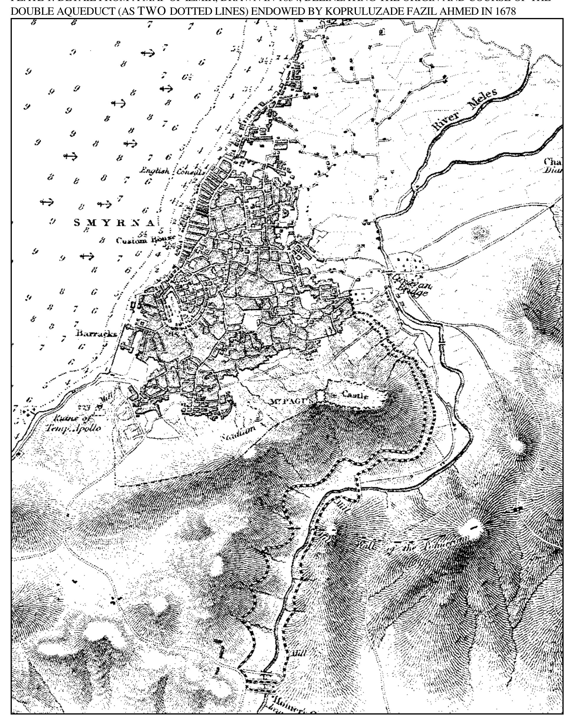 Richard copeland, smyrna harbour [copperplate map] (london:
