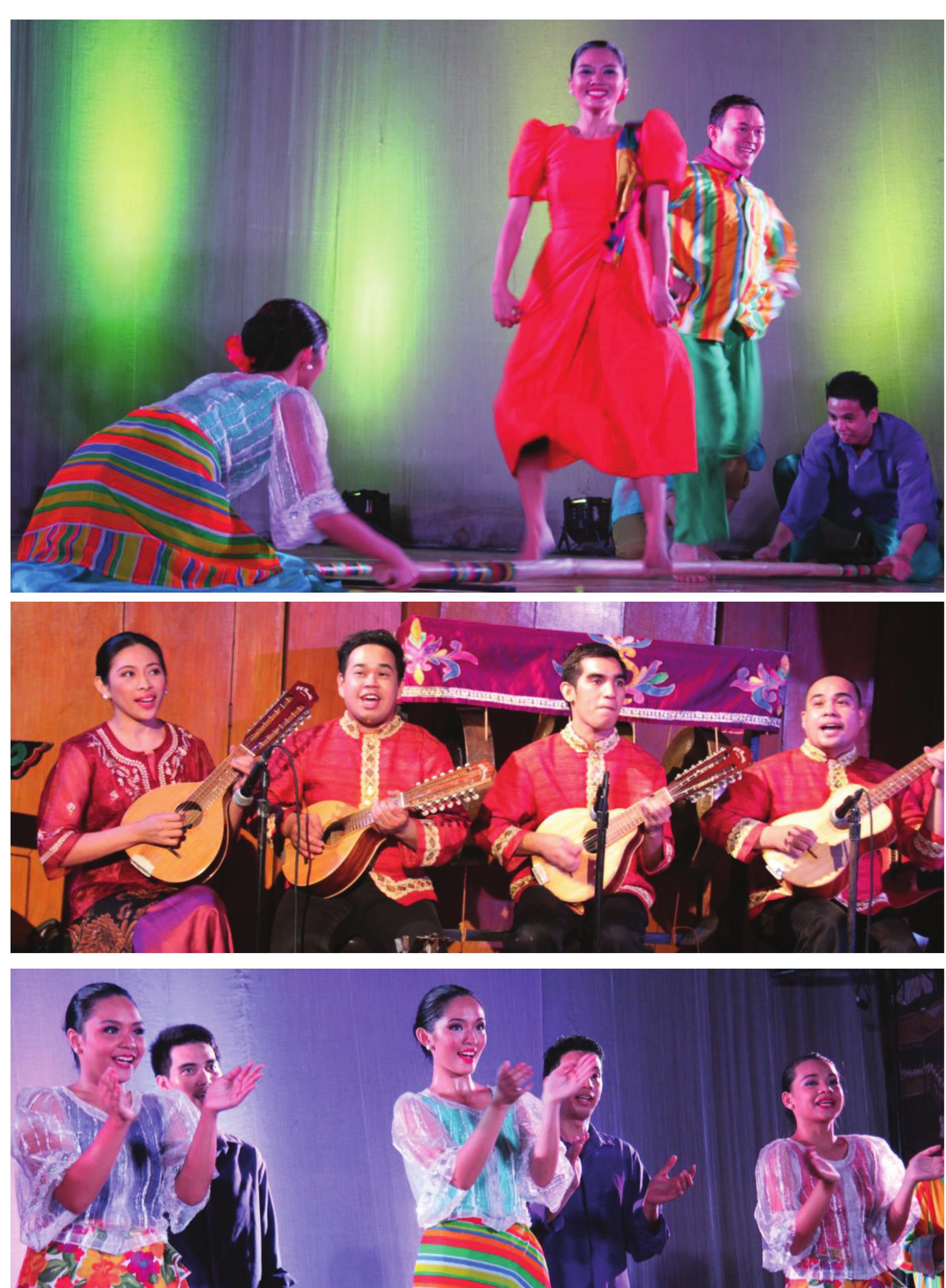 Bayanihan, the philippine national dance company, performing