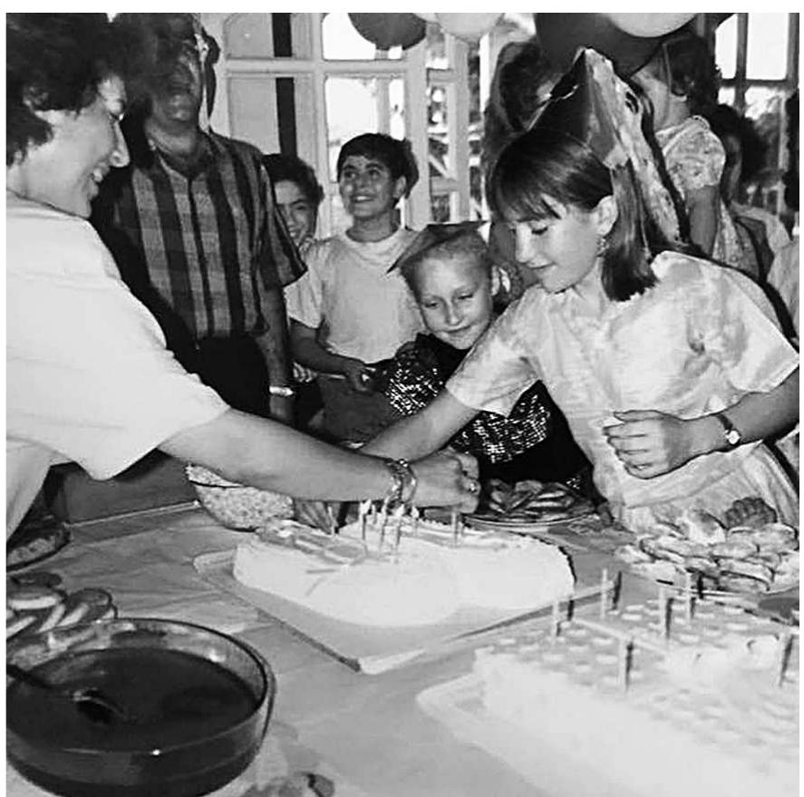 Fadia basrawi to the left, adnan khayat in the center, and