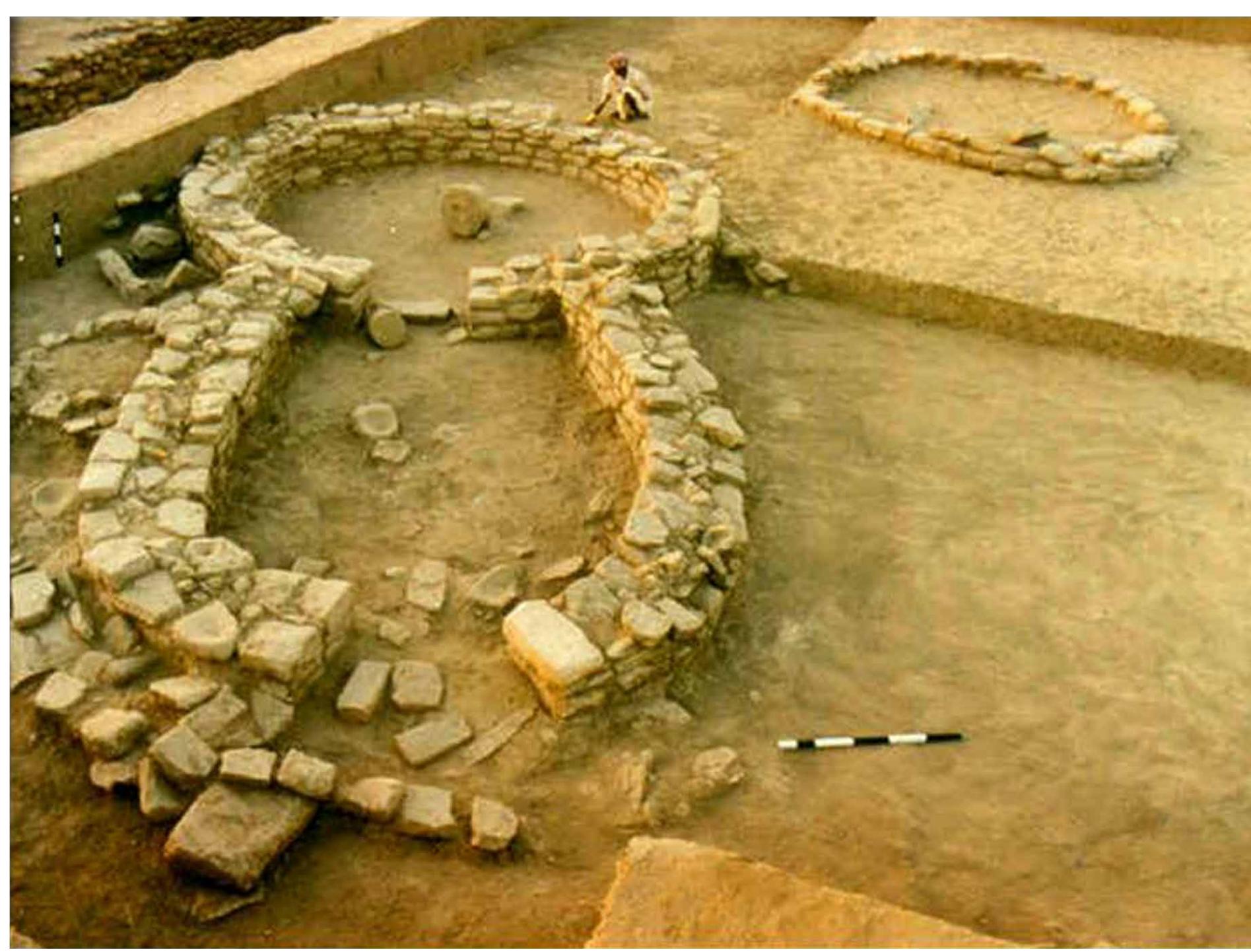 Late sorath harappan stone structure from dholavira