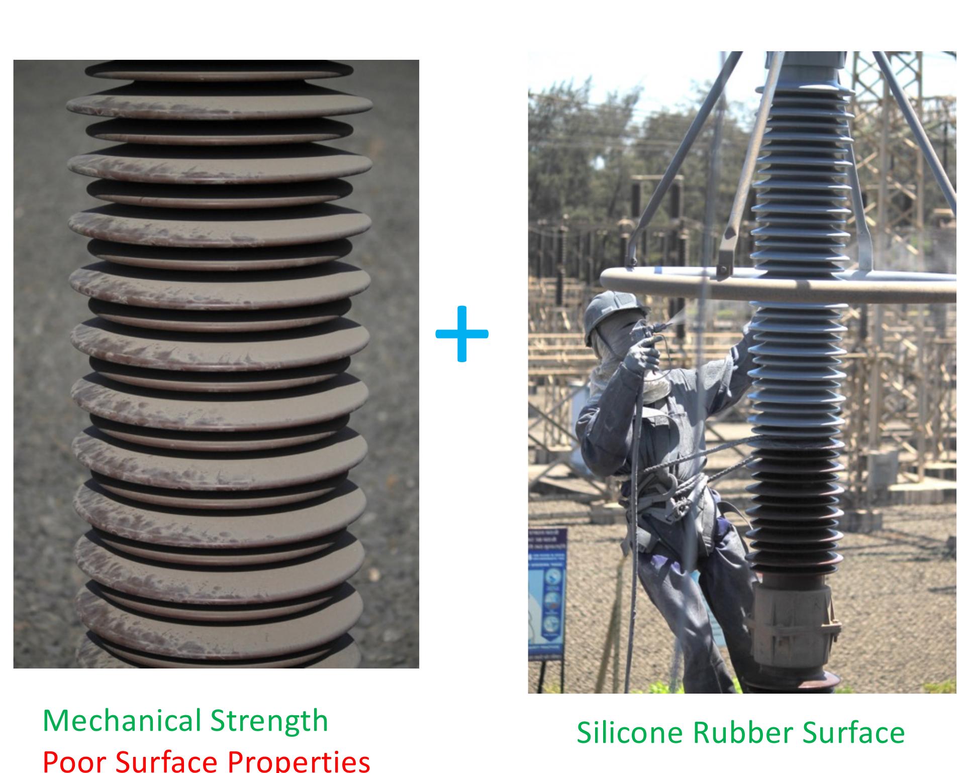 Figure 3 - RTV Insulator Coatings: Panacea for Pollution