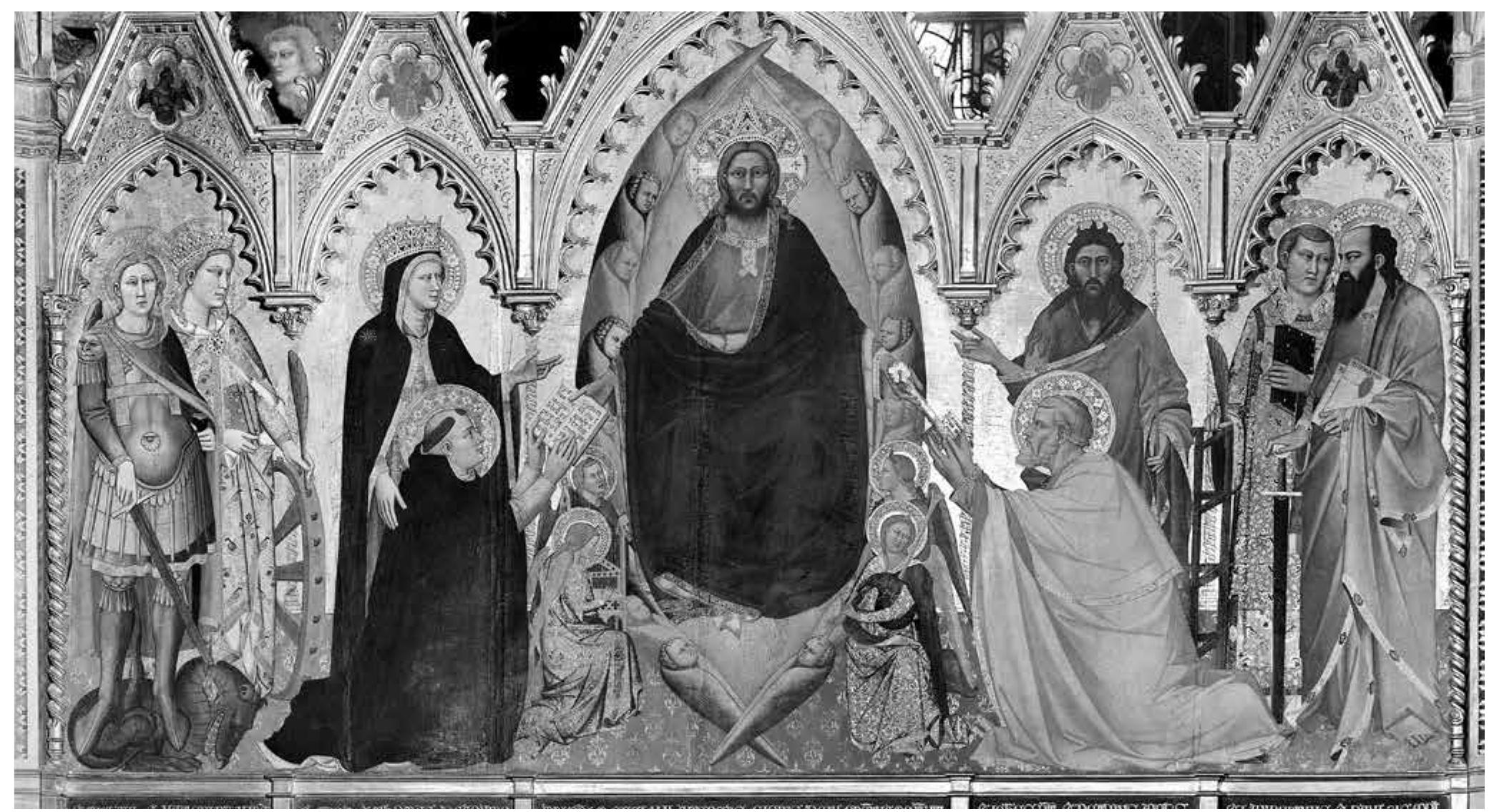 2. orcagna, strozzi altarpiece, 1354-57, florence, santa