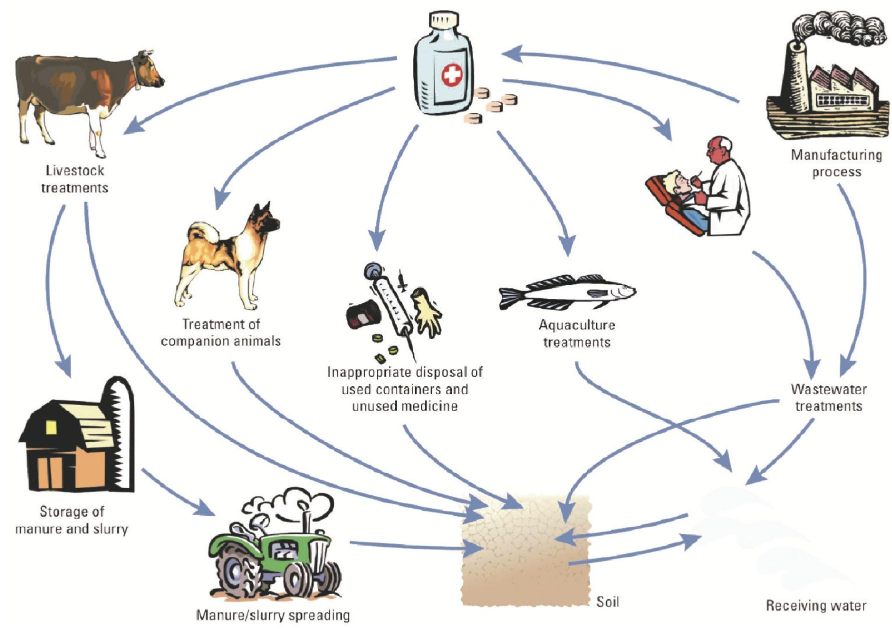 Figure 1 - from Impact of Pharmaceutical Wastes on Human