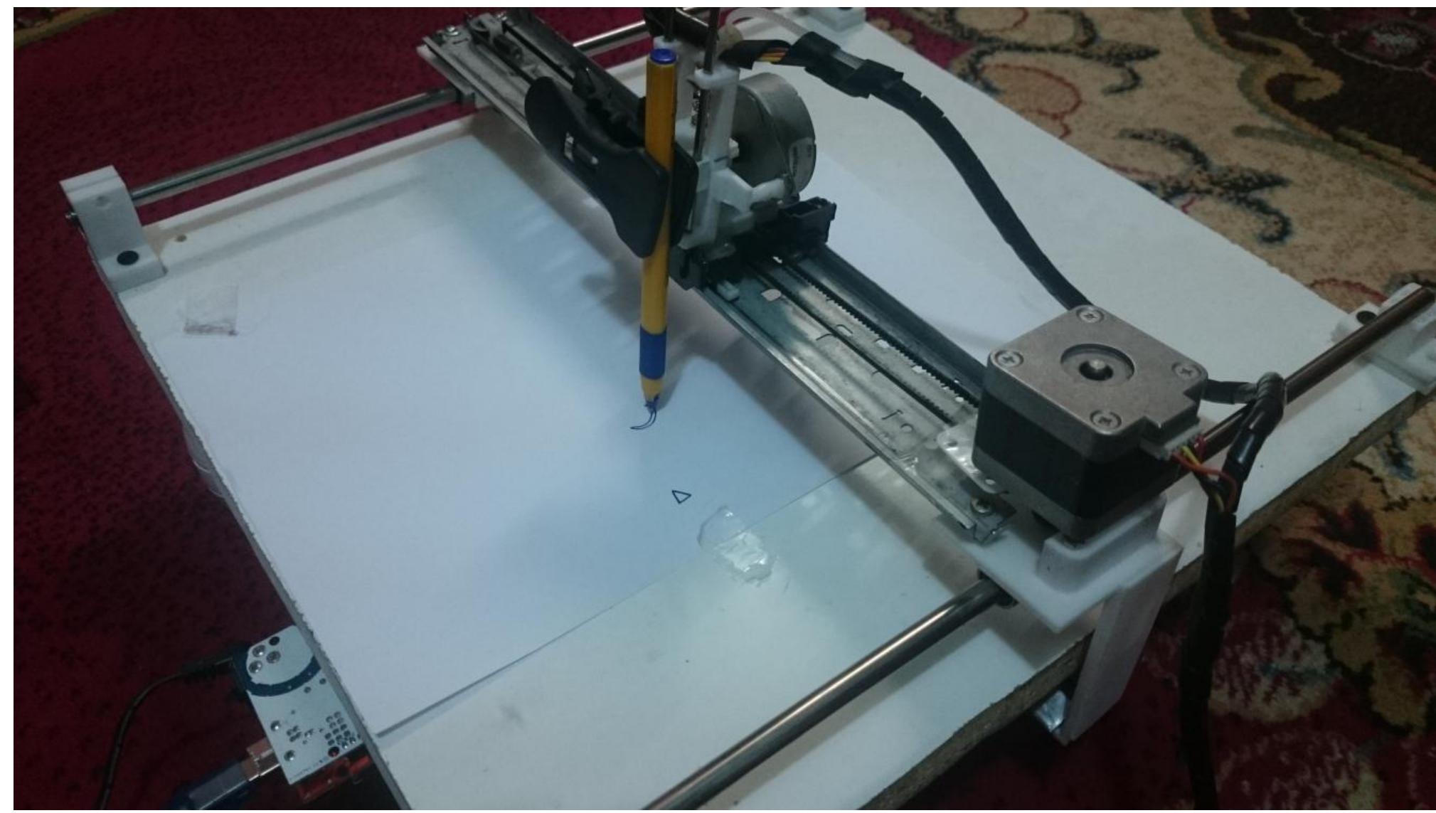 Figure 11 - Design and Analysis Mini CNC Plotter Machine
