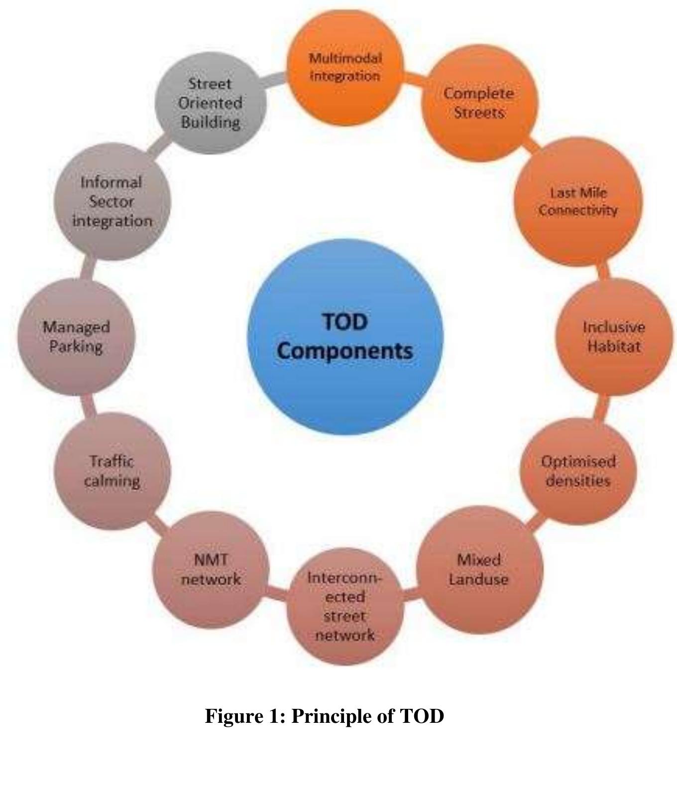 Figure 1 Transit Oriented Development