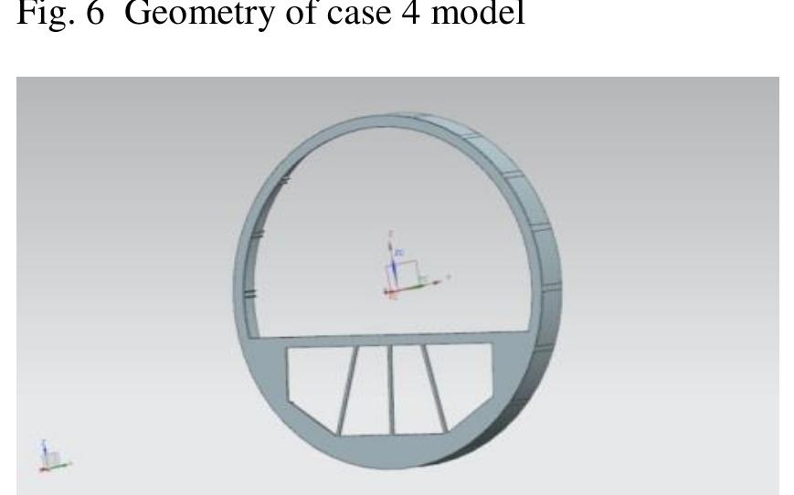 Geometry of case 6 model