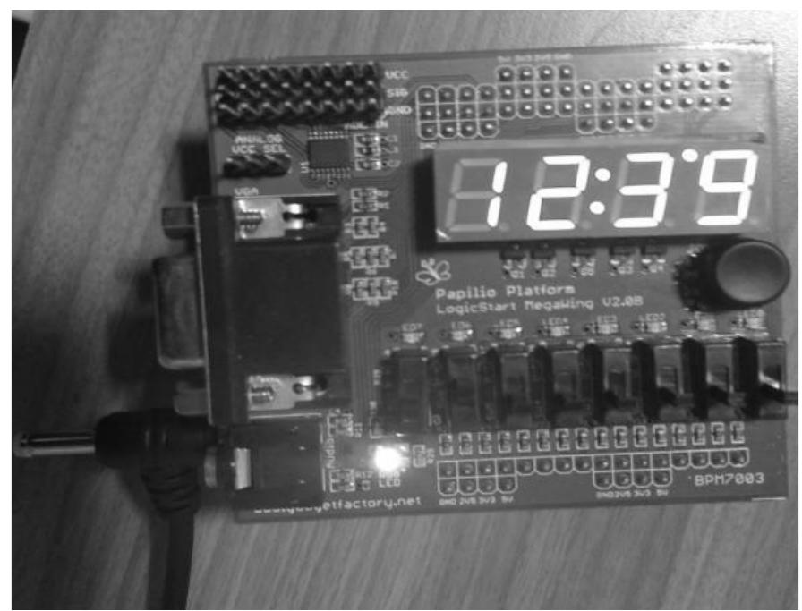 Figure 4 - from Design and Implementation of Digital Clock